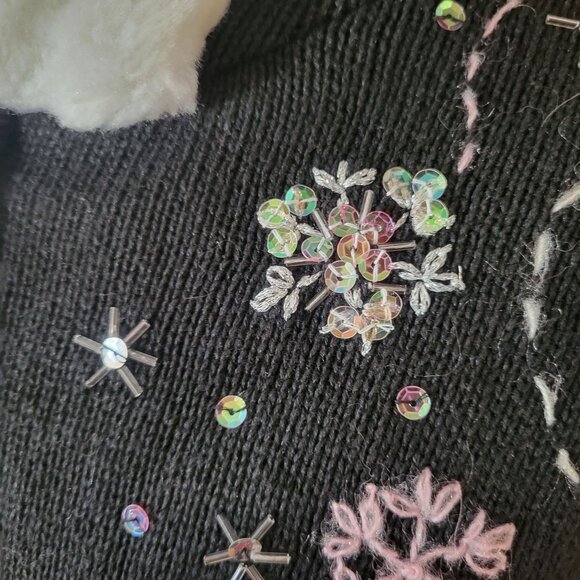 Reference Point | Sweaters | Reference Point Snowflake Knit Zipup ...